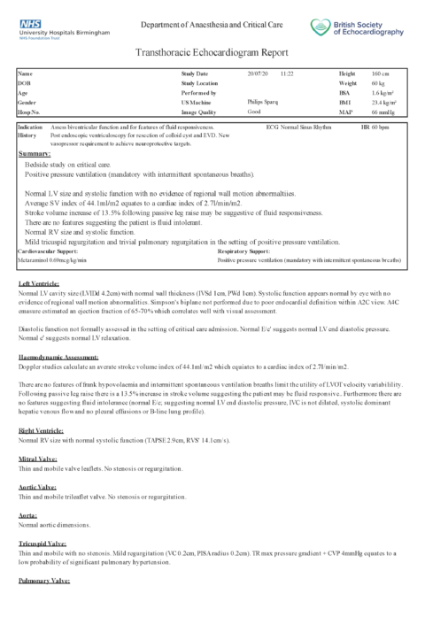 Echo Reporting Tool | Ultrasound for the Generalist
